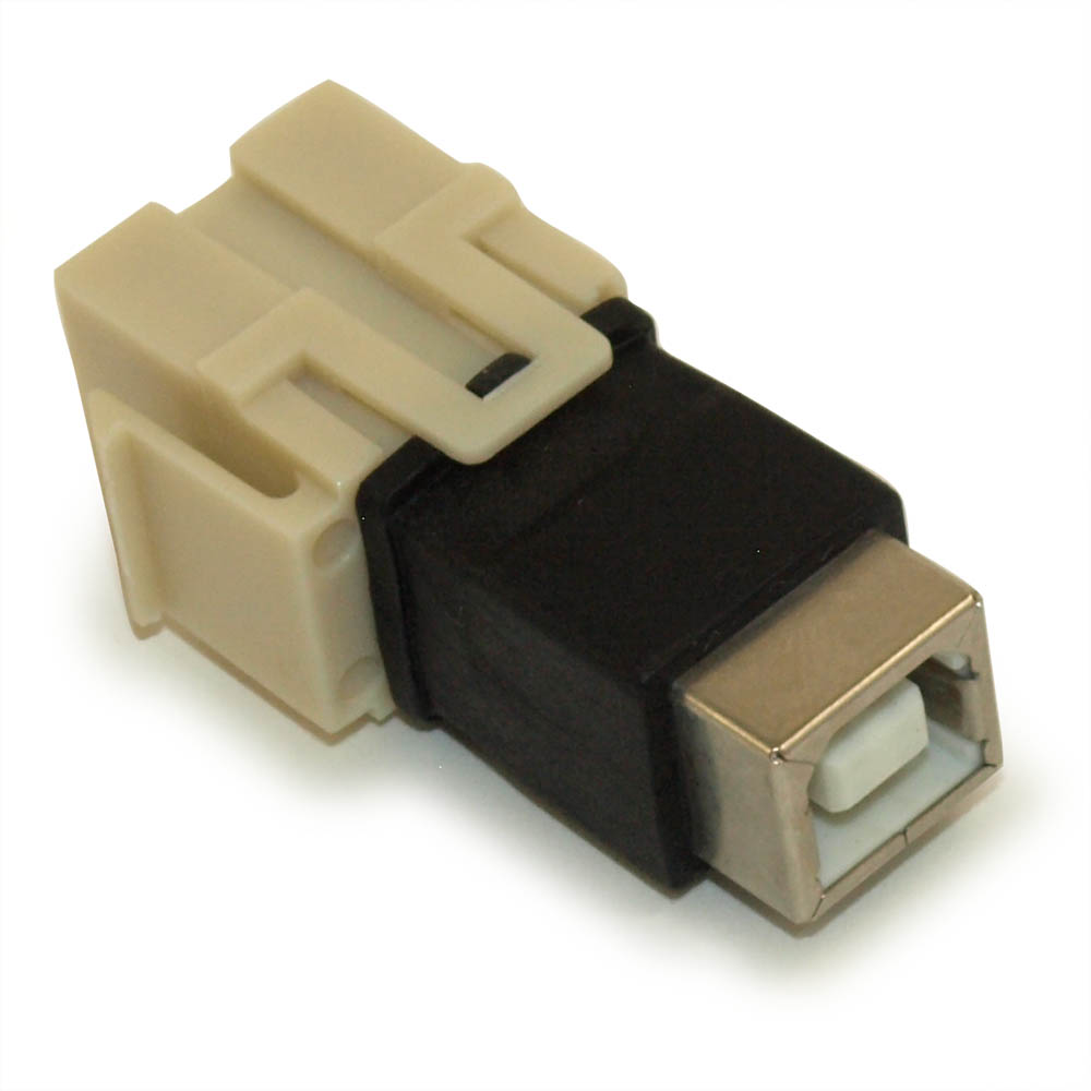 Keystone Jack Insert 6-Pack USB 2.0 Keystone Jacks - Female To Female ...