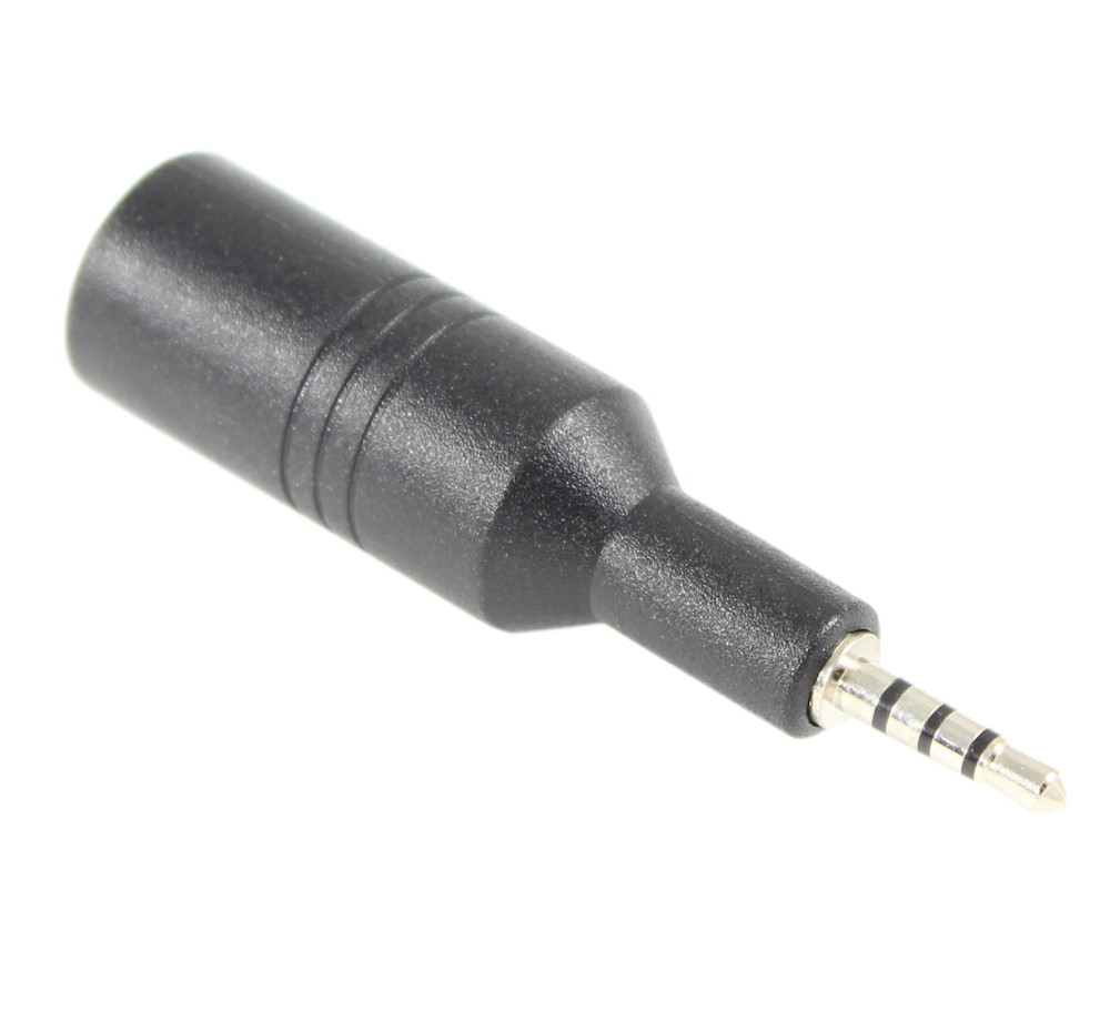 My Cable Mart - 3.5mm 4 Conductor TRRS Female to 2.5mm Male 4 Conductor ...